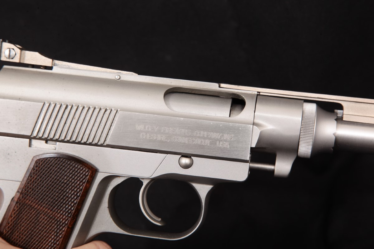 Wildey Firearms Company Early Cheshire Survivor-Style Wildey Auto ...