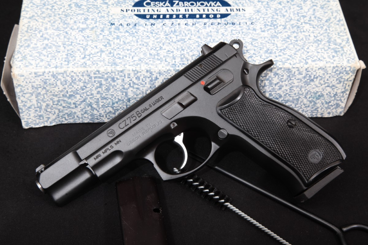 Mri Import Model 75b 75-B Cz75 Cz75b, Black 4.6" Sa/Da Semi-Automatic ...