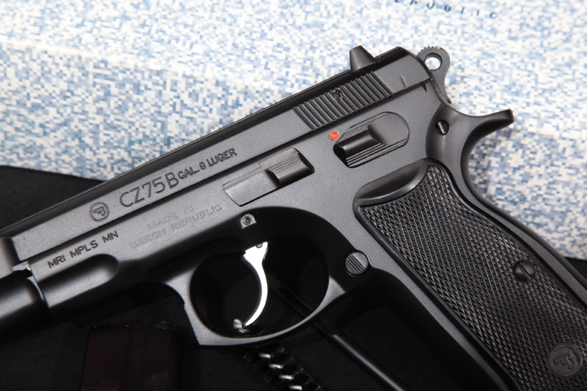 Mri Import Model 75b 75-B Cz75 Cz75b, Black 4.6" Sa/Da Semi-Automatic ...