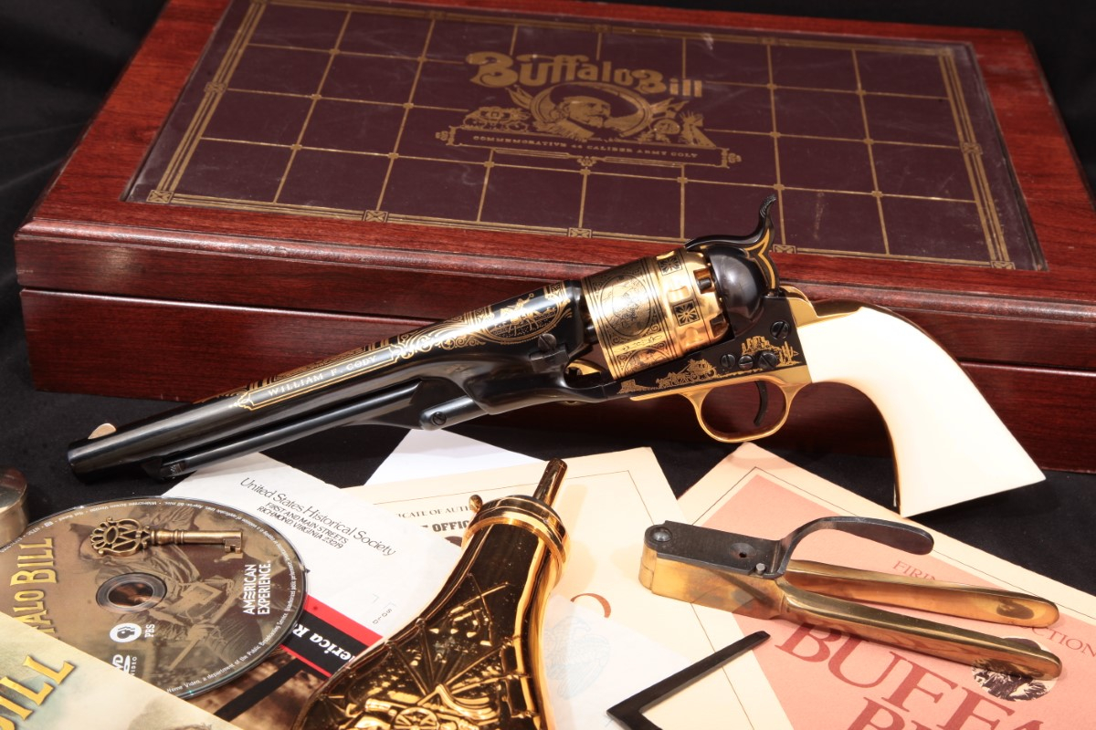 U.S. Historical Society Buffalo Bill Commemorative Model 1860 Army ...