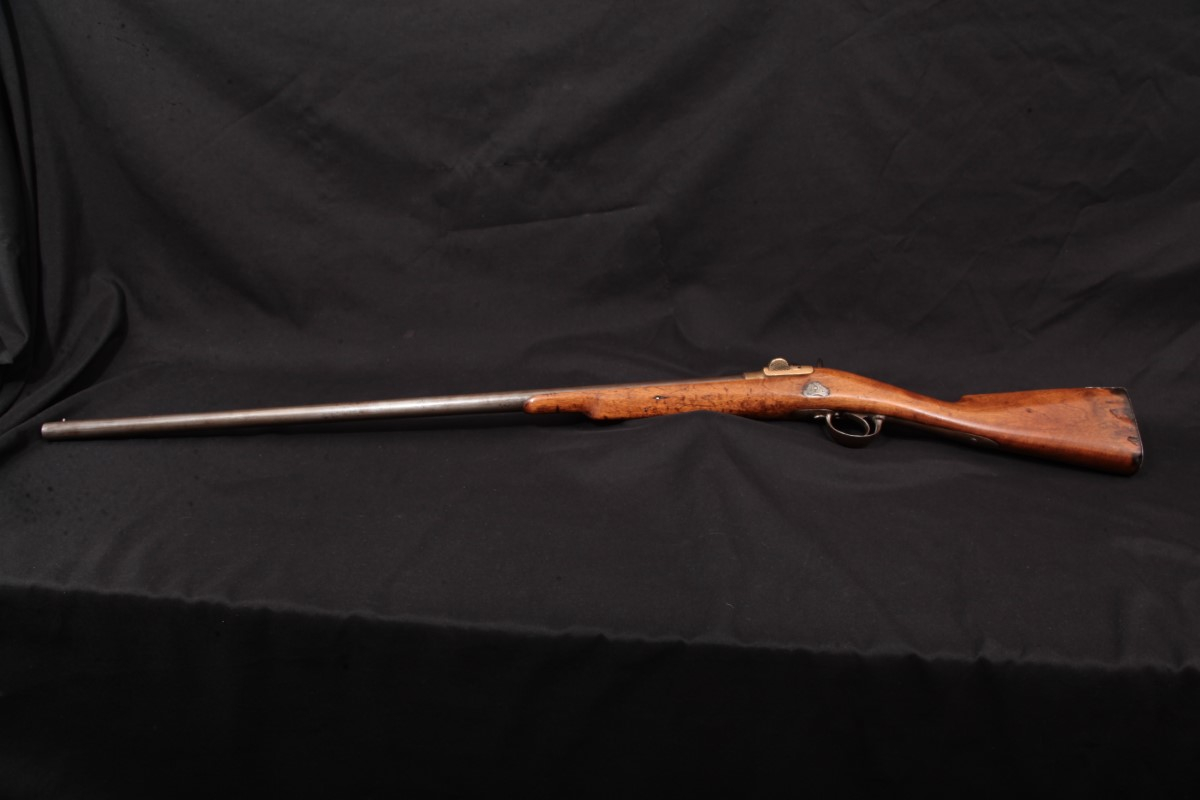 Bertrand & Fils Belgian Snider System Rotating Breech Shotgun, Bright ...