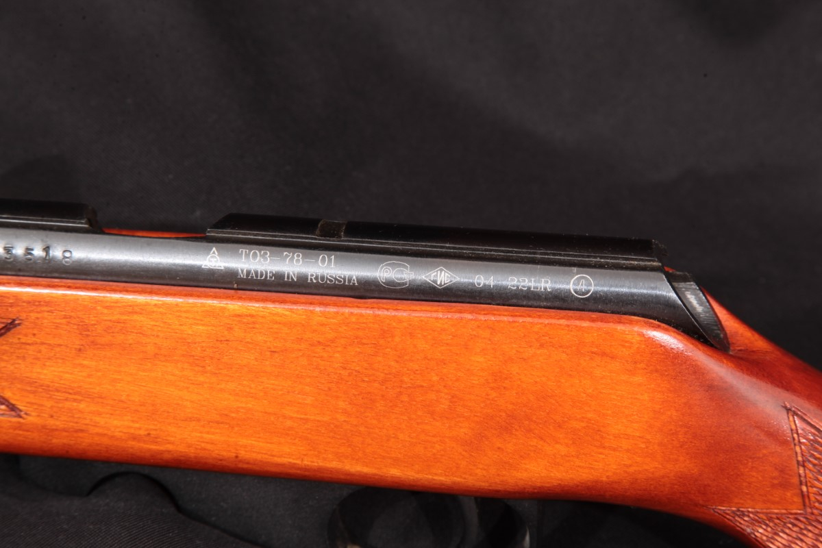 Russian Tula Model T0z T03-78-01, Blue 21" Detachable Magazine Fed Bolt ...