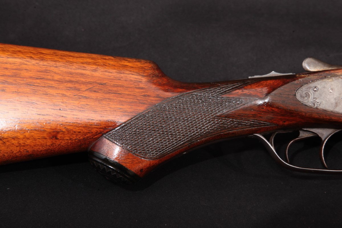 Meriden Firearms Co Hammerless, Blue & Case-Color 30" Sidelock Sxs Side ...