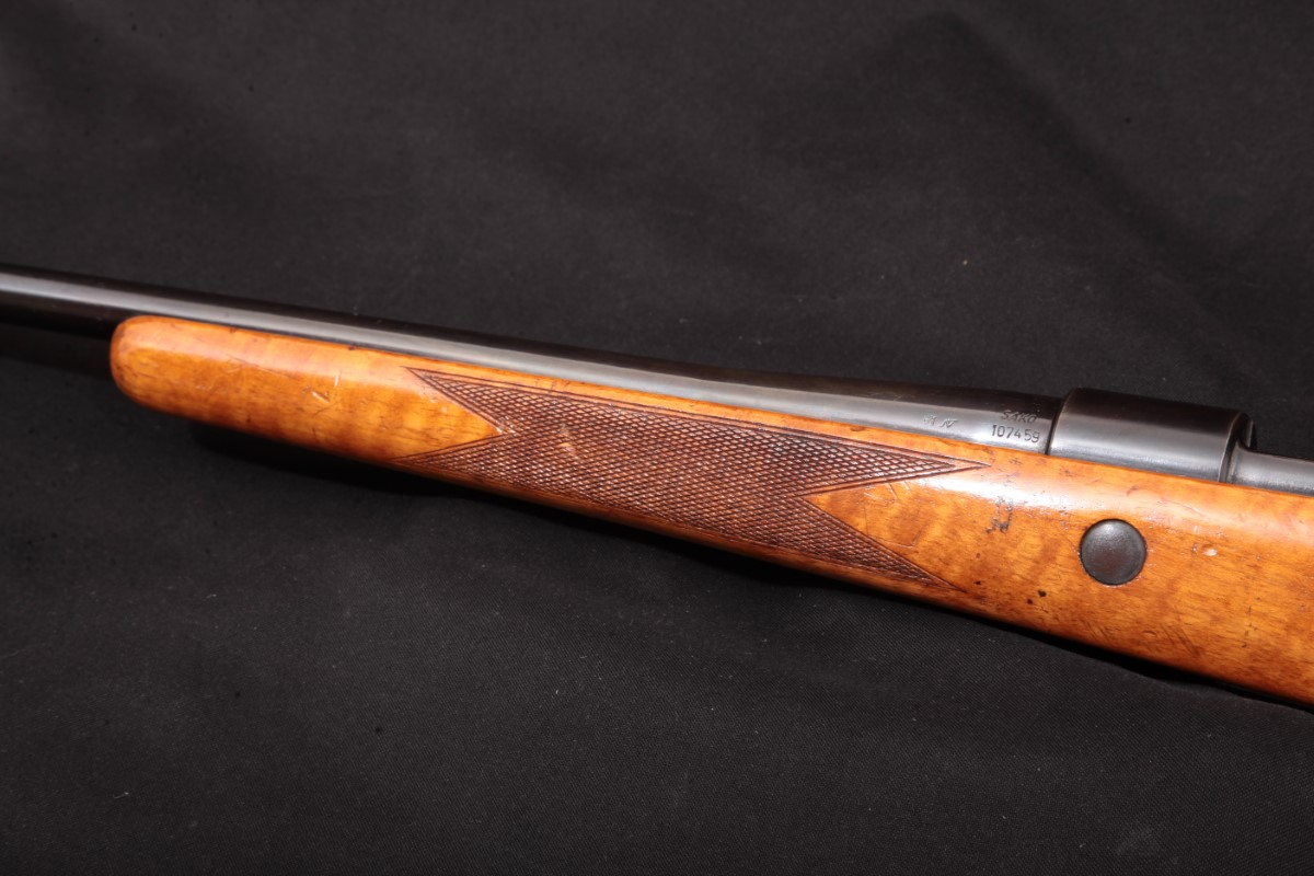 Sako Pre-Garcia Standard Sporter, Fn Mauser Action, Blue 24 Bolt Action ...