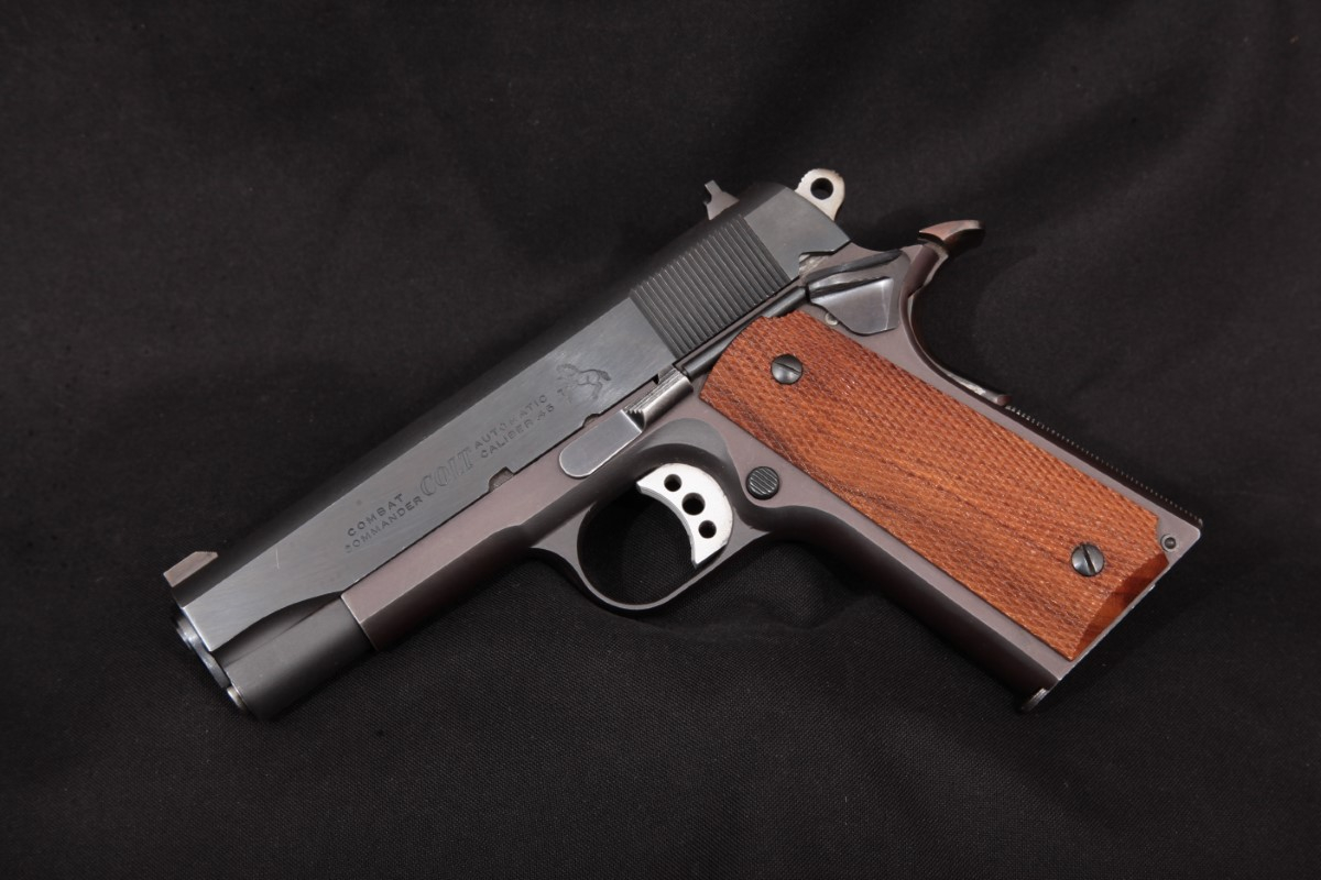 Essex - 1911 Frame W/ Colt Combat Commander Slide, Blue 4 1/4