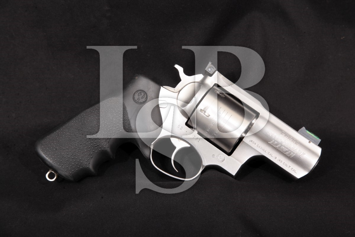Sturm, Ruger & Co. Super Redhawk Alaskan Ksrh-2454 5301, Stainless 2 1/ ...