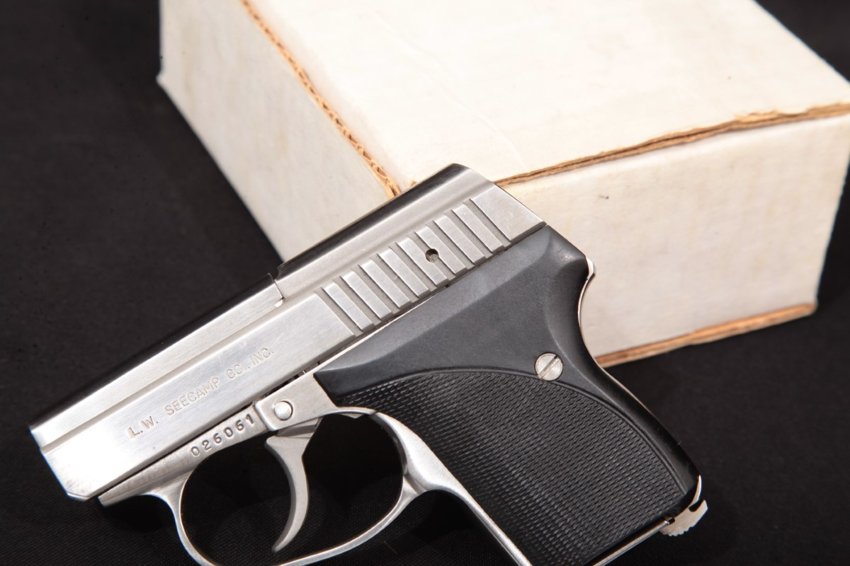 Seecamp Lws-32 Lws32, Stainless 2" Dao Double Action Semi-Automatic ...