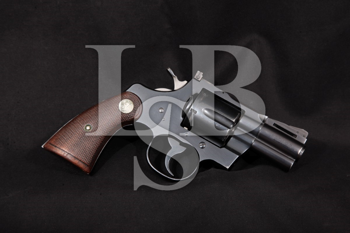 Colt Python Model I3620, Blue 2 1/2" Vent-Rib 6-Shot Sa/Da Double ...