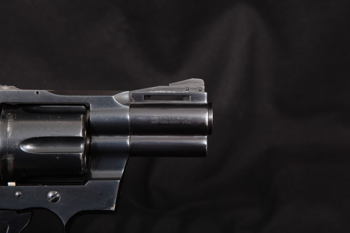 Colt Python Model I3620, Blue 2 1/2" Vent-Rib 6-Shot Sa/Da Double ...