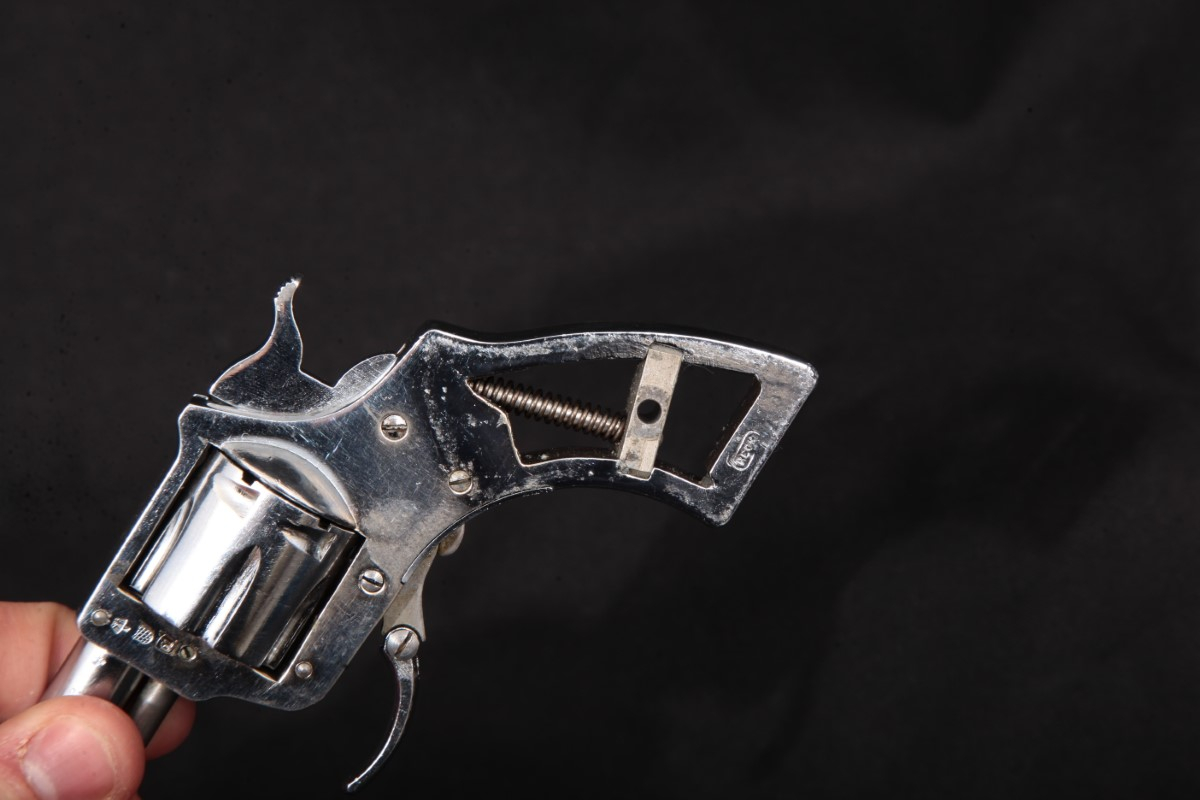 Recky, Nickel 2" Double Single Action Sa Da Rimfire Fold Down Trigger ...