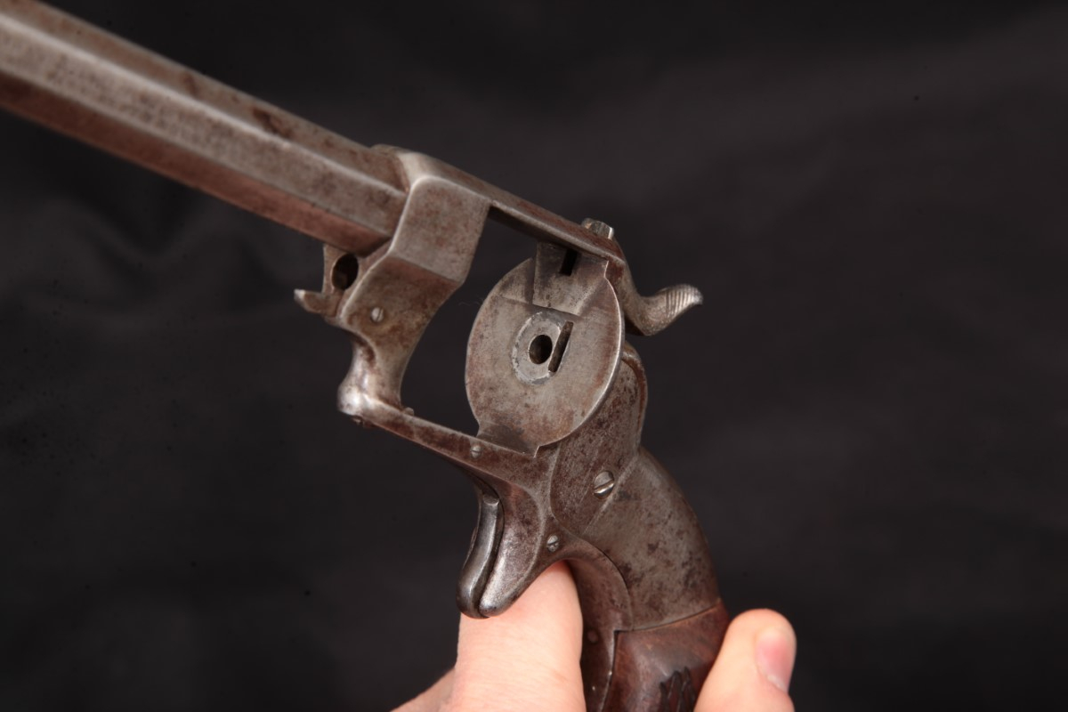 Allen & Wheelock 2nd Model 32 Rimfire Sidehammer Revolver, Blue 5 ...