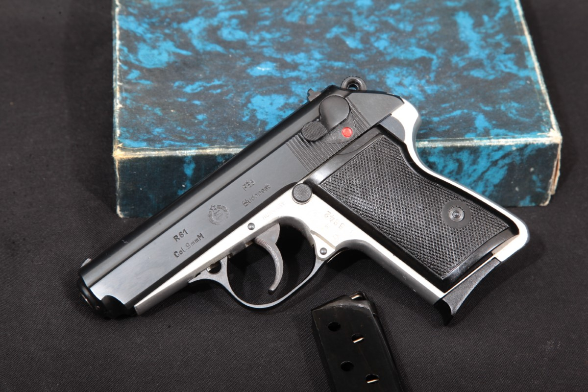 FEG - Hungarian Model R61 Like Walther PPK, Blue & Alloy 3 3/8