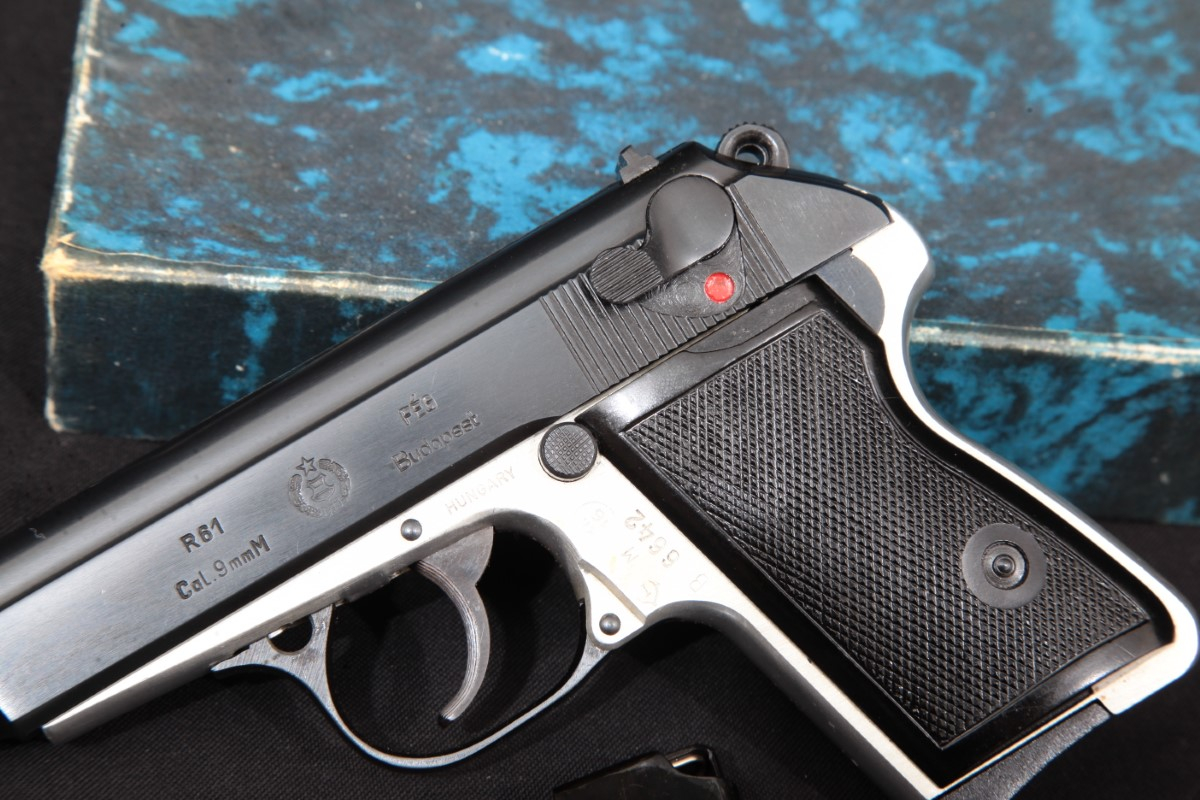 Feg Hungarian Model R61 Like Walther Ppk, Blue & Alloy 3 3/8" Sa/Da ...