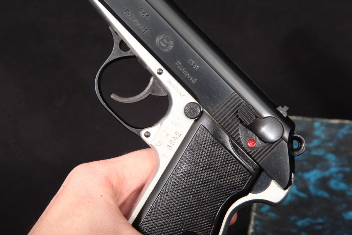 Feg Hungarian Model R61 Like Walther Ppk, Blue & Alloy 3 3/8" Sa/Da ...