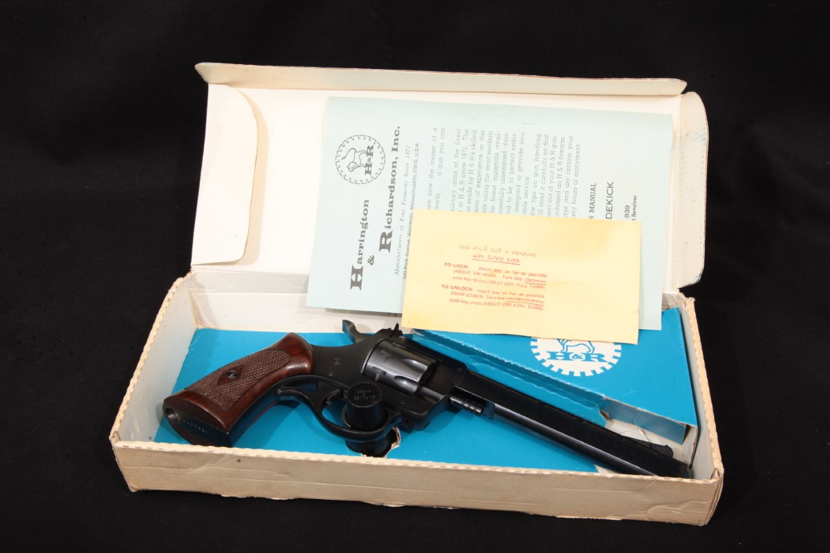 Harrington & Richardson H&R Model 939 Second Model, Blue 6" Sa Da ...