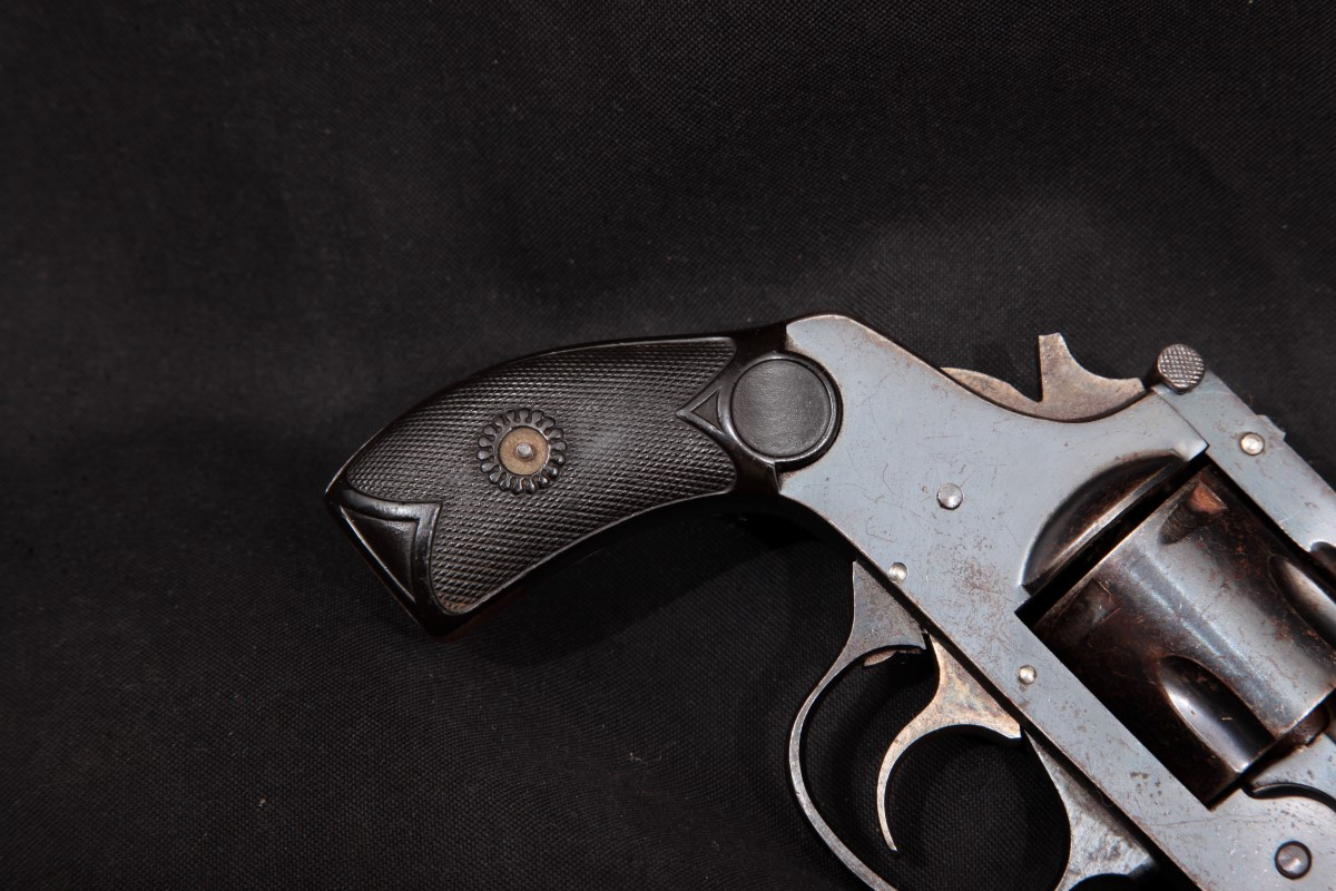 Meriden Top Break, Blue 3 1/4" Single Double Action Top Break Revolver ...