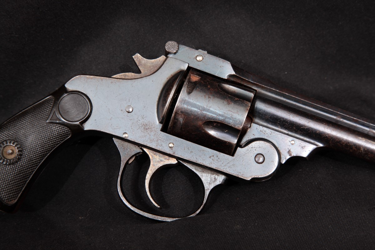 Meriden Top Break, Blue 3 1/4" Single Double Action Top Break Revolver ...