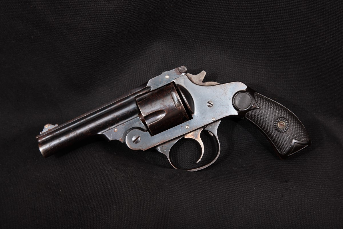 Meriden Top Break, Blue 3 1/4" Single Double Action Top Break Revolver ...