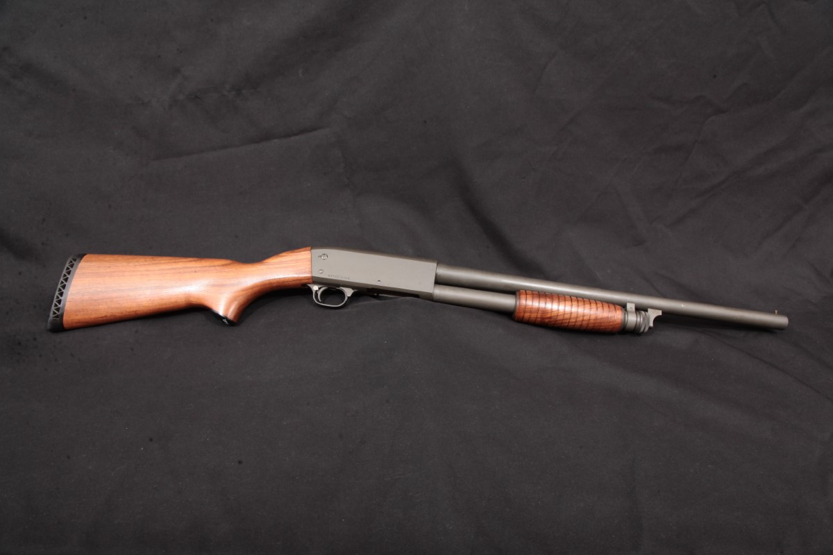 Ithaca Model 37 M37 Magnum, Parkerized 20" Bottom-Ejecting Slam-Fire ...