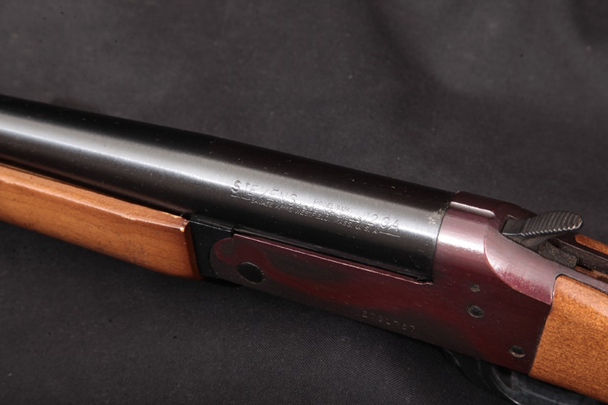 Savage Arms Stevens Model 9478, Blue 20" Single Shot Top Break Ejecting ...