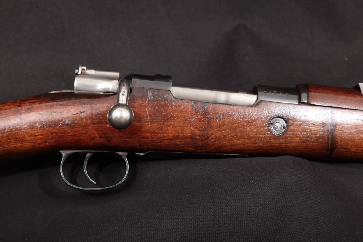 Spanish Model 1916 Short Mauser, Falangist Crest, Muzzle Cap, Imp-Mkd ...