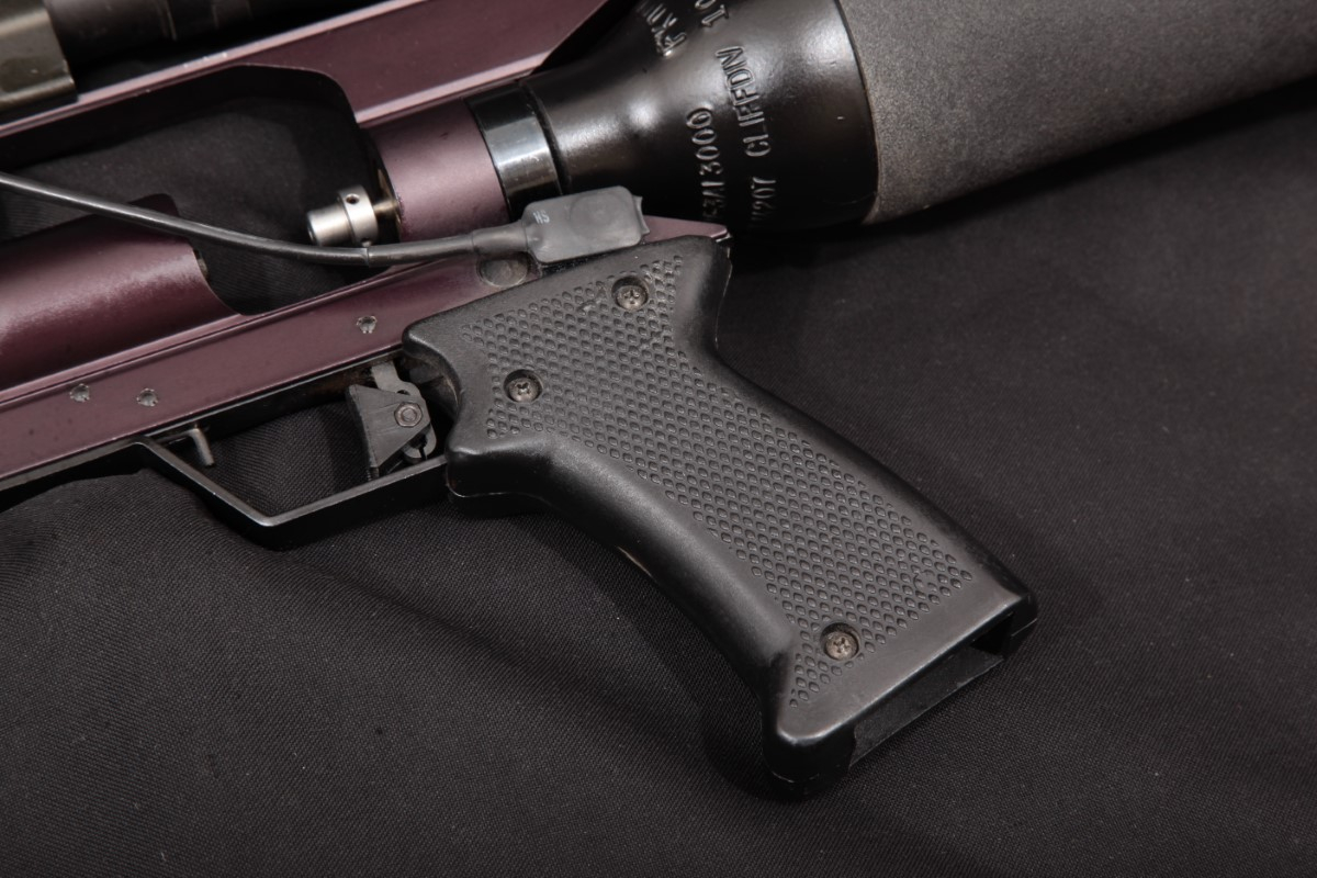 Model R0401, Blue 24" Single Shot Bolt Action Hpa Powered Air Rifle ...