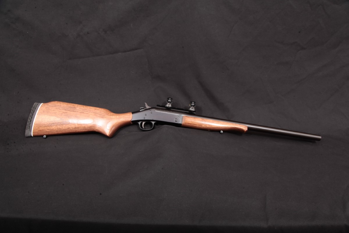 New England Firearms H&R Harrington & Richardson Handi-Rifle, Blue 22 ...
