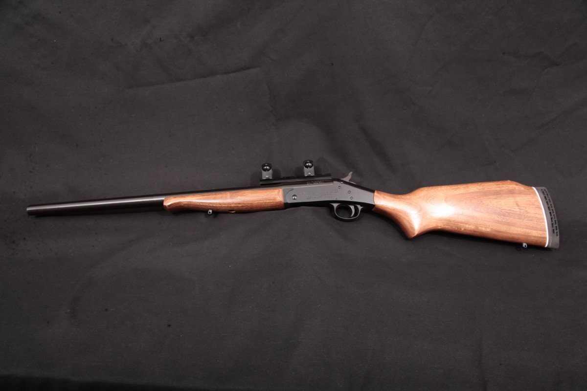 New England Firearms H&R Harrington & Richardson Handi-Rifle, Blue 22 ...