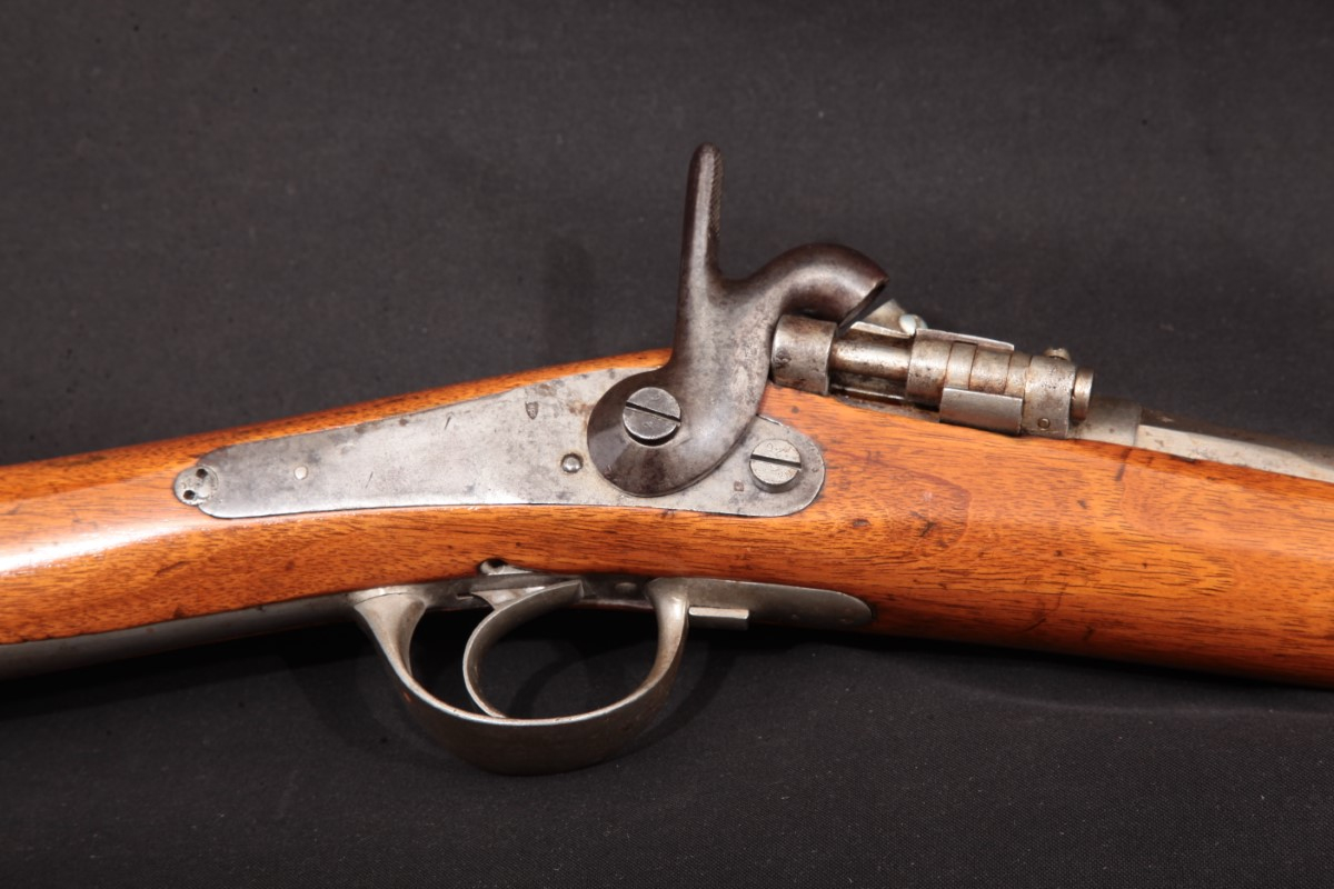 Bertrand & Fils Belgian Snyder System Rotating Breech Shotgun, Bright ...