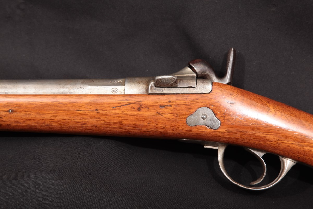 Bertrand & Fils Belgian Snyder System Rotating Breech Shotgun, Bright ...