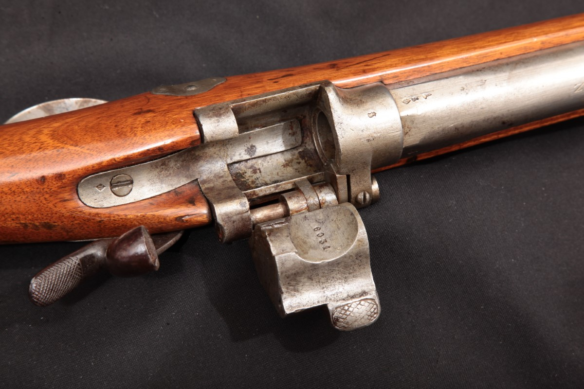 Bertrand & Fils Belgian Snyder System Rotating Breech Shotgun, Bright ...