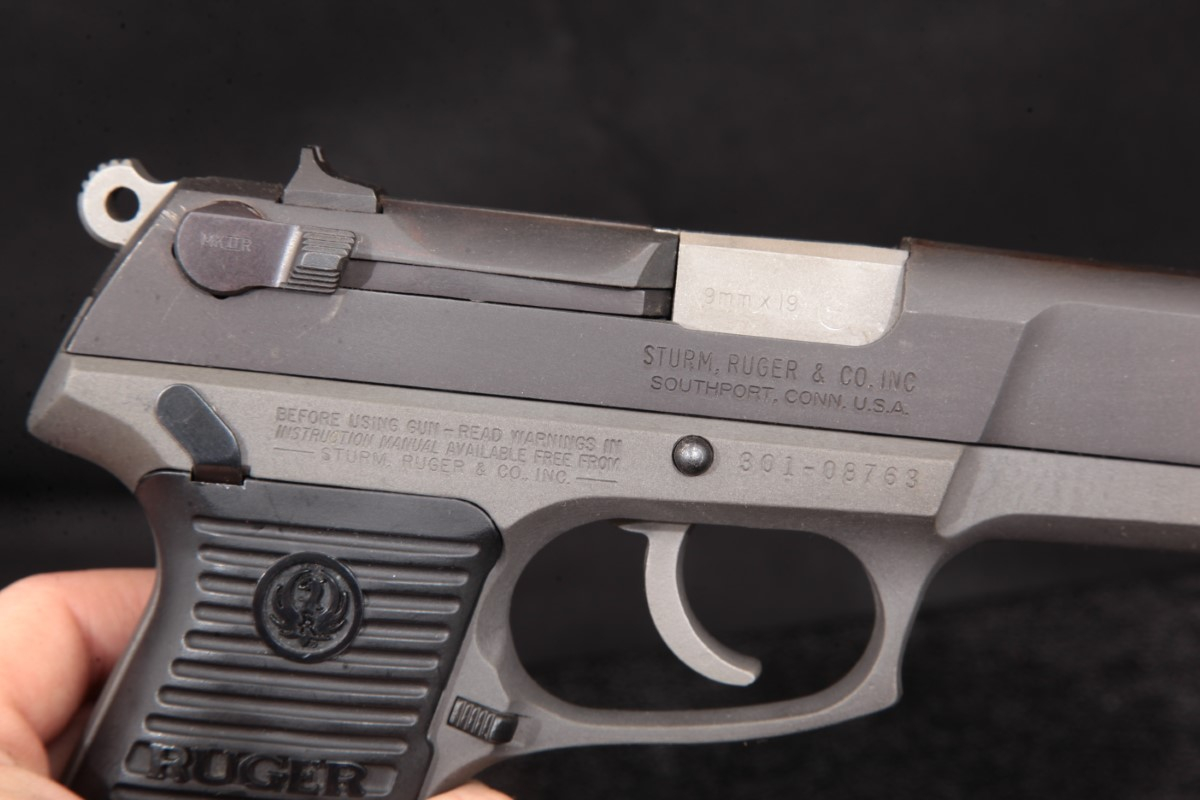 Sturm, Ruger & Co. Model P85 P-85, Blue & Gray 4 1/2" Sa/Da Semi ...