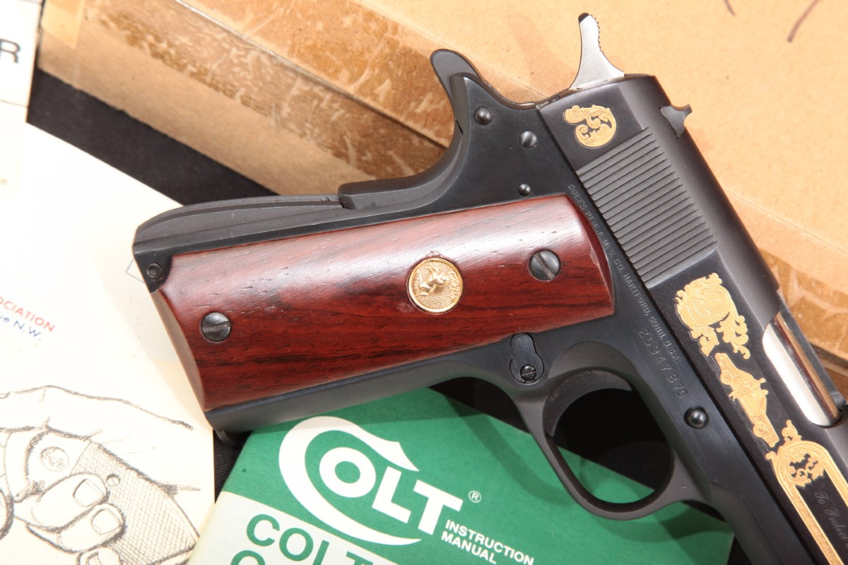 Colt Lapd Special Edition Mk Iv Mkiv Series '70 Government 1911, Blue ...