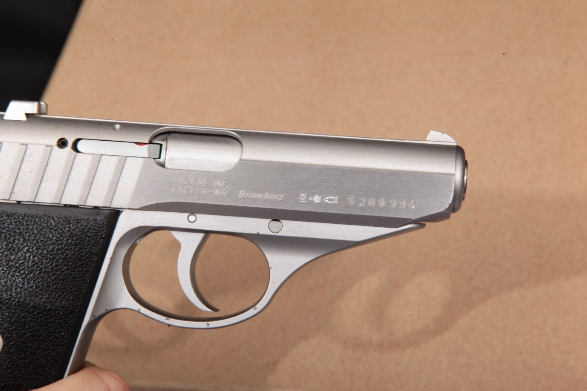 Sig Sauer Model P232sl P-232 Sl 232-380-S, Stainless 3 1/2" Sa/Da Semi ...