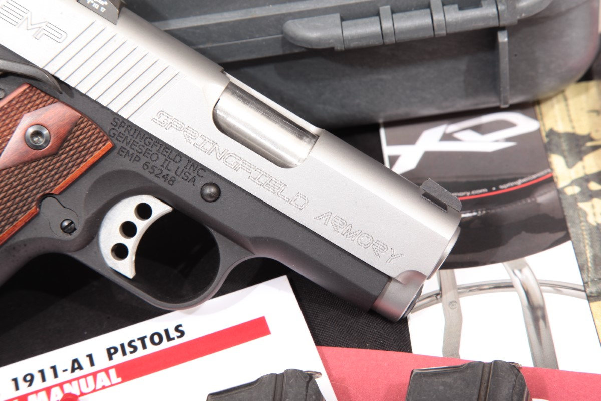 Springfield Armory Model Emp Enhanced Micro Pistol Pi9209lca, Stainless ...