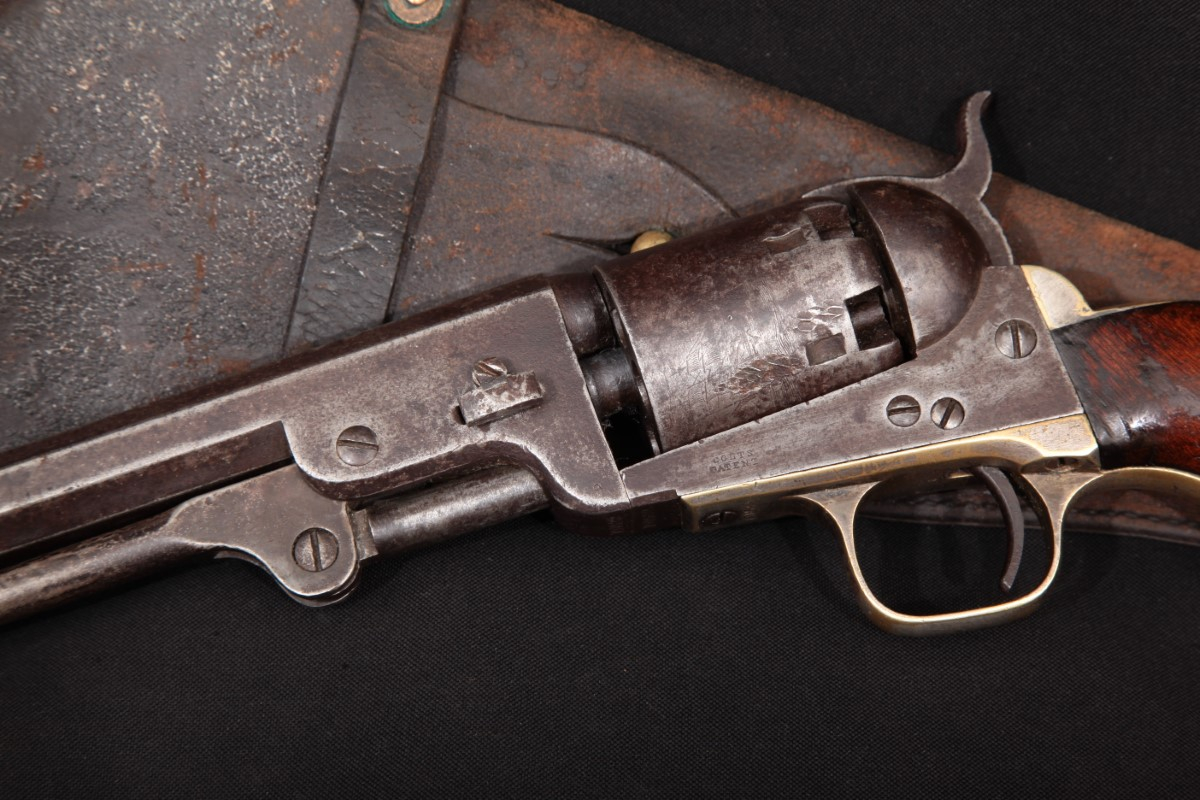 Colt - Model 1851 '51 Navy 4th Model, Blue/Case/Silver 7 ½” SA Single ...