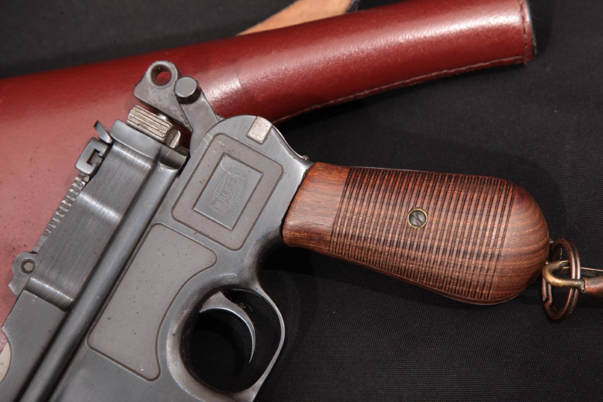 Mauser C96 Broomhandle Standard Pre-War Commercial, Blue 5 Fixed ...