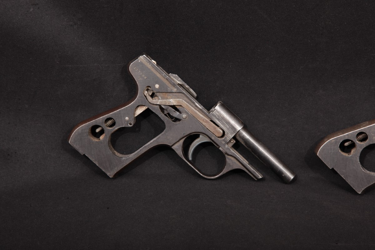 Sauer Lot Of 2 Model 38h 38-H Barreled Frames, Blue 3 3/8" Sa/Da Semi ...