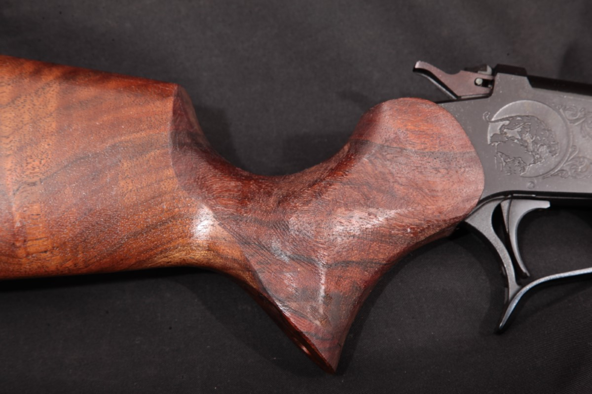 Thompson Center Arms Contender, Blue 22" Bullberry Woodsmith Bull ...