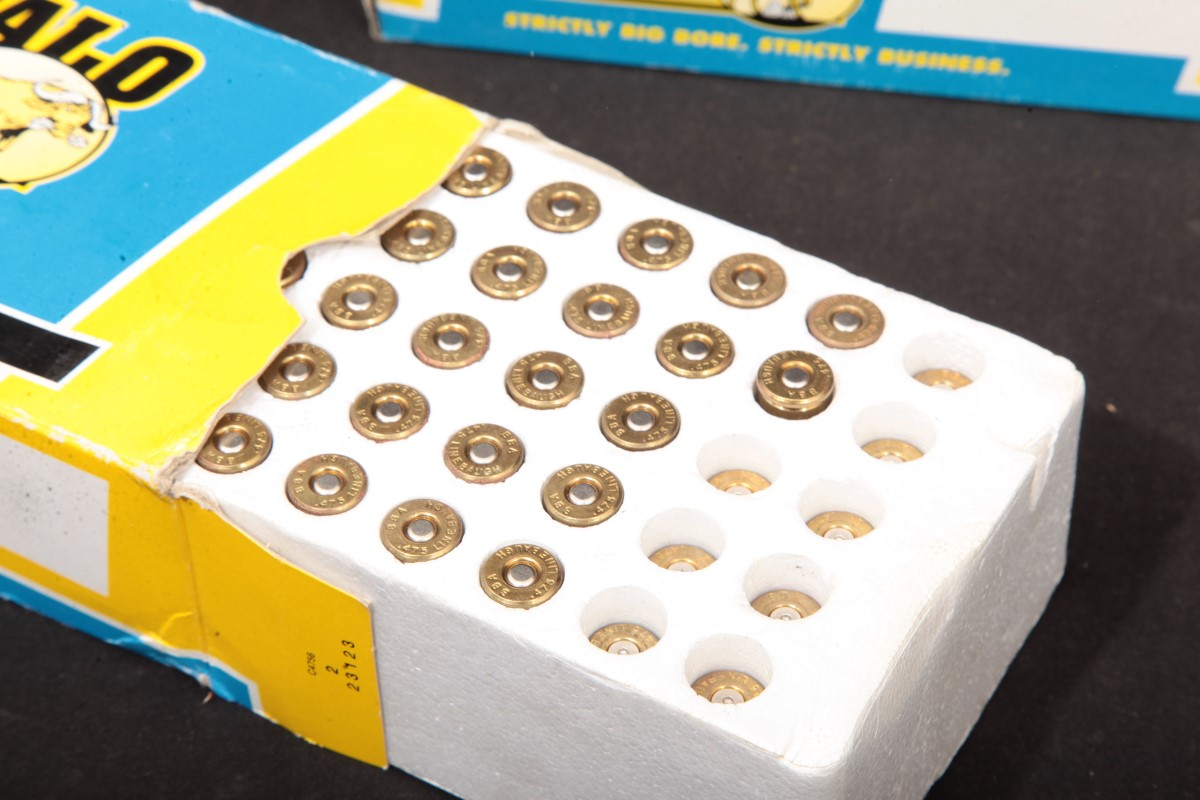 58x .475 Linebaugh Buffalo Bore Mixed New & Reloaded Ammunition Lead Fp ...