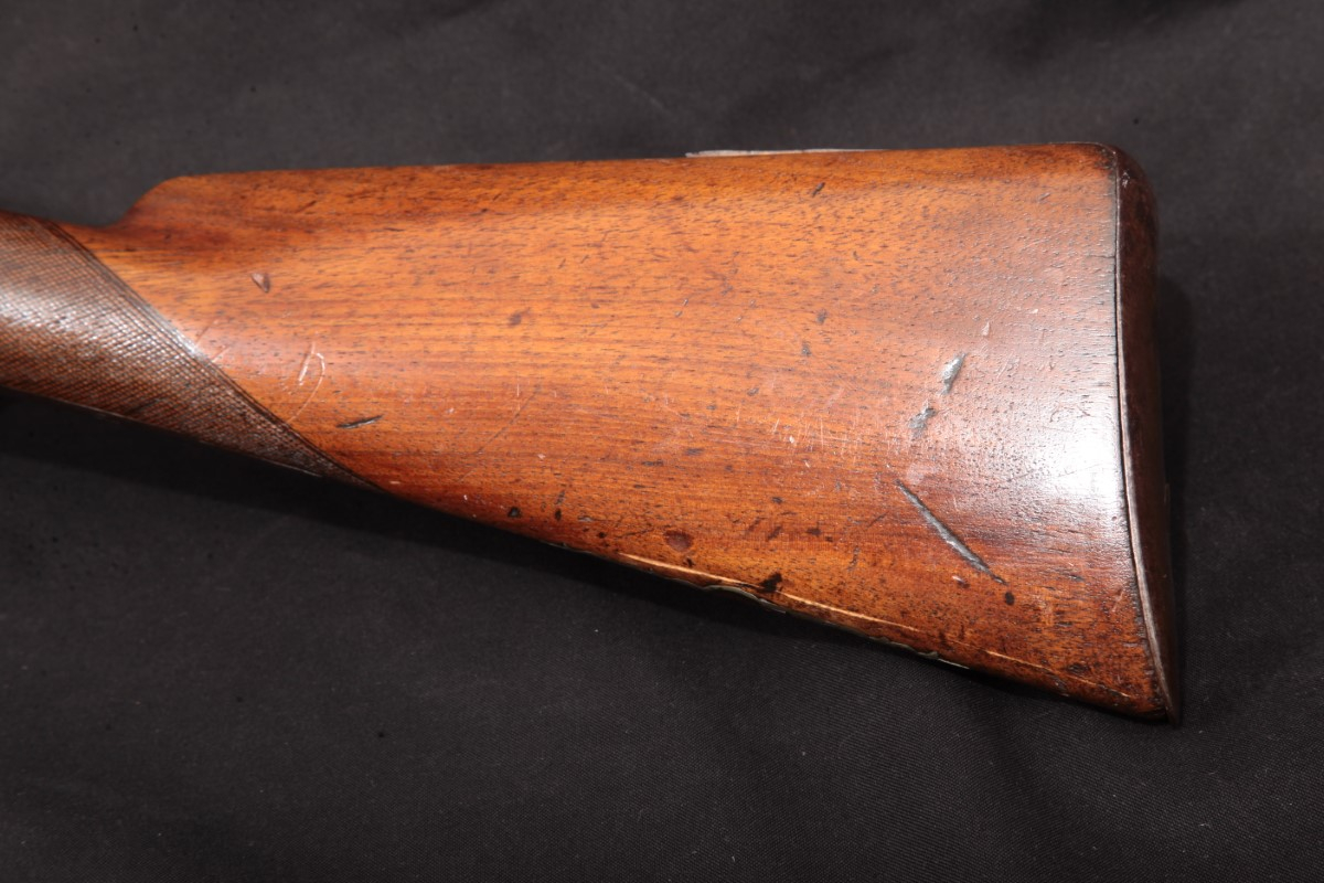 Thomas Tyrer Model Percussion Kentucky Rifle Half-Stock, Blue 38 Single ...