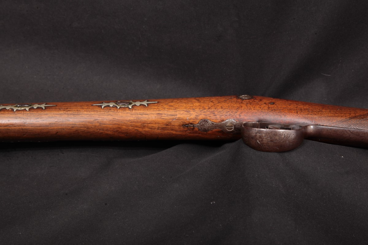 Thomas Tyrer Model Percussion Kentucky Rifle Half-Stock, Blue 38 Single ...