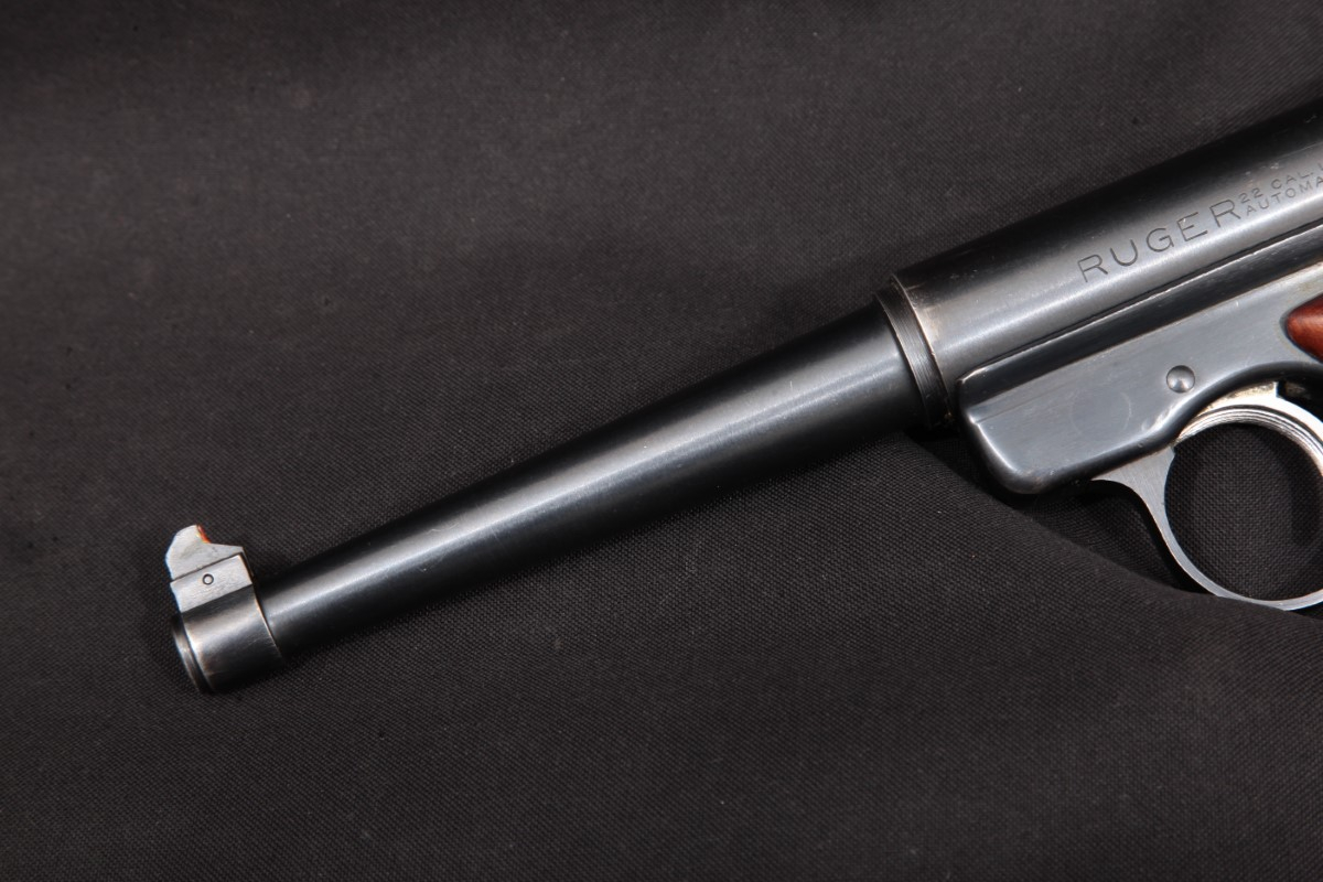 Sturm, Ruger & Co. Standard Model Mark Mk 1 Mki, Blue 6" Tapered Barrel ...