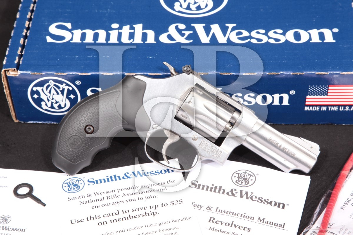 Smith & Wesson S&W Model 63-5 1977 .22 Kit Gun 162634, Stainless 3" 8 ...