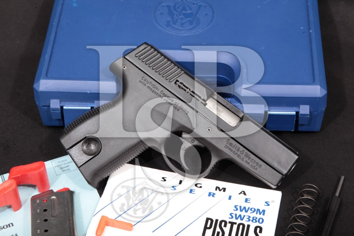 Smith & Wesson S&W Model Sw9m Sub-Compact Sigma Series, Black 3 1/4 ...