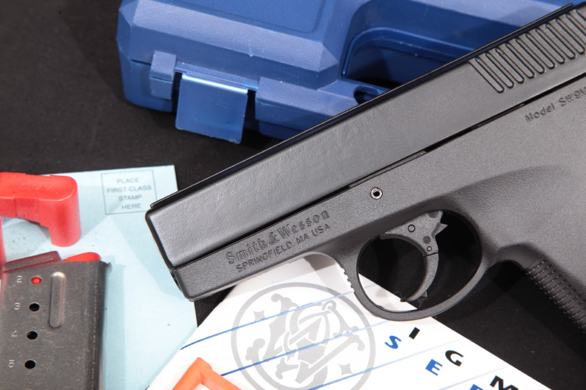 Smith & Wesson S&W Model Sw9m Sub-Compact Sigma Series, Black 3 1/4 ...