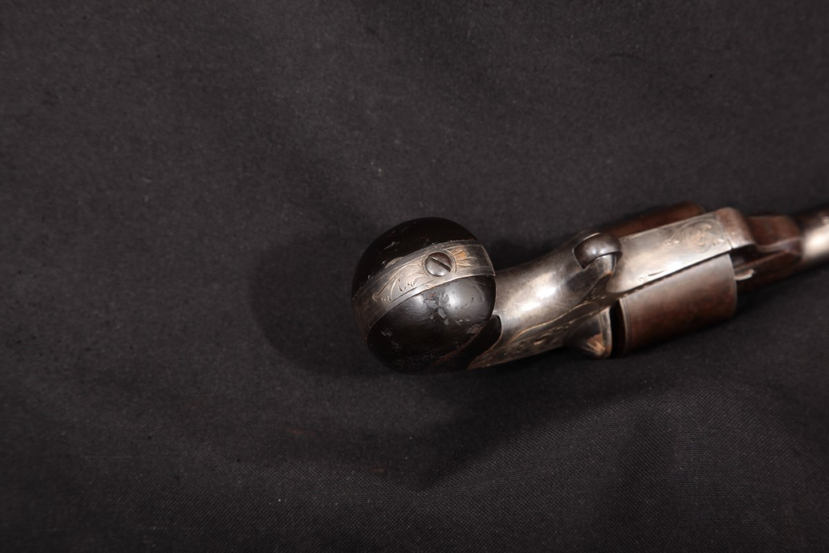 Moore'S Patent Firearms Co. Front Loading Teat-Fire Revolver, Blue ...