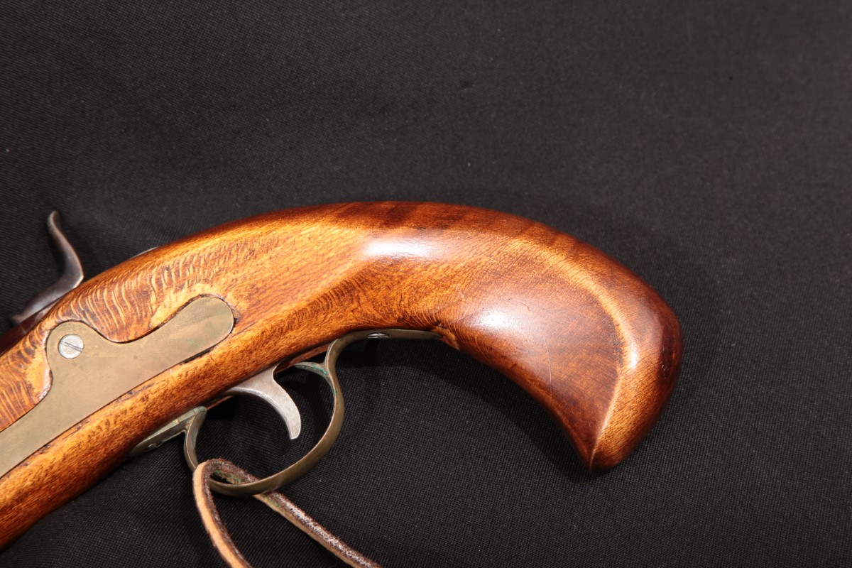 UNKNOWN - Black Powder Kit Pistol, Brown Brass & Case Color 9