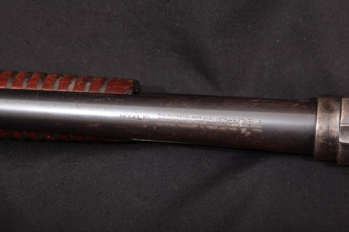 Remington Umc Model 10 10a 10-A, Blue 30" Takedown Pump/Slide Action ...