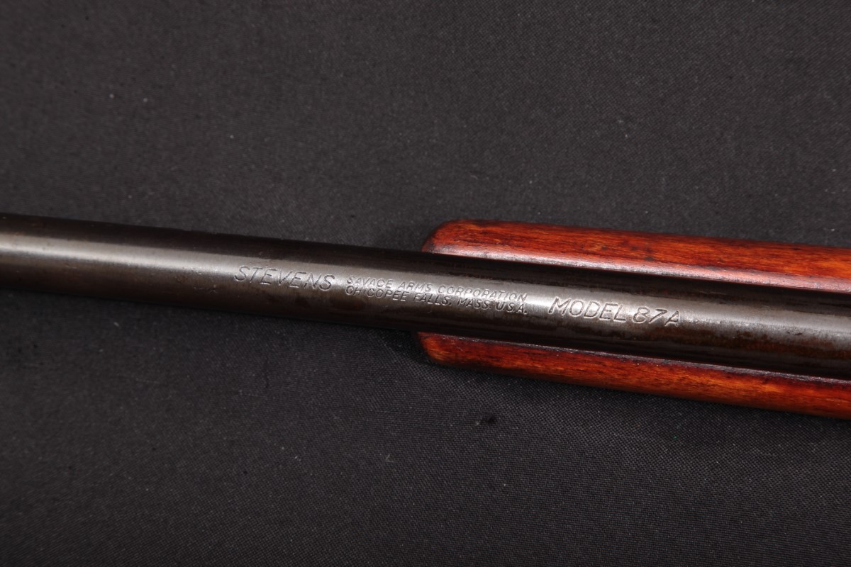 Savage Arms Stevens Model 87a, Blue 24" Semi Automatic & Bolt Action ...